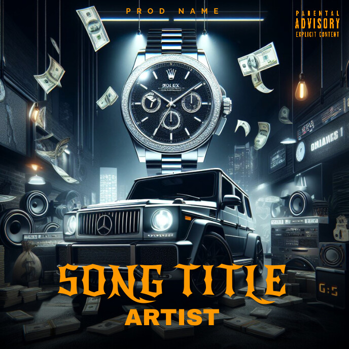 Copy of Black Professional G Class Album Cover | PosterMyWall