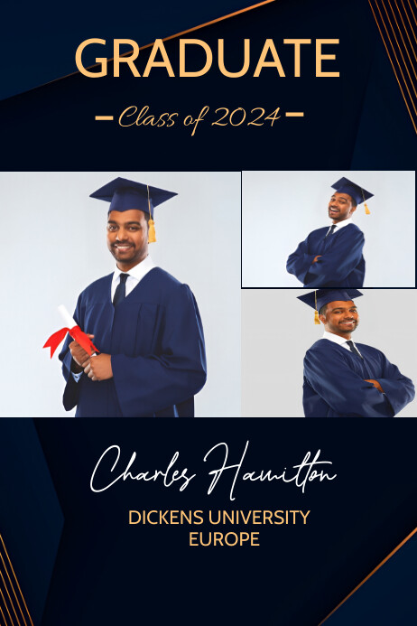 Copy of Black Professional Graduating Class Poster | PosterMyWall