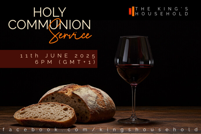 Plantilla de Black Professional Holy Communion Poster | PosterMyWall