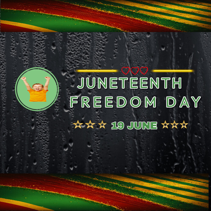 Шаблон Black Professional Juneteenth Day Instagram P | PosterMyWall