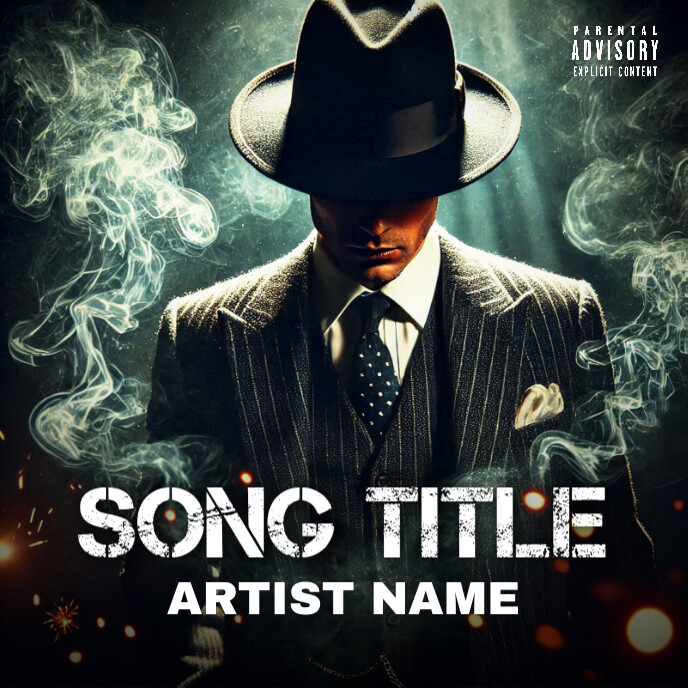 Copy of Black Professional Mafia Smoke Album Cover | PosterMyWall