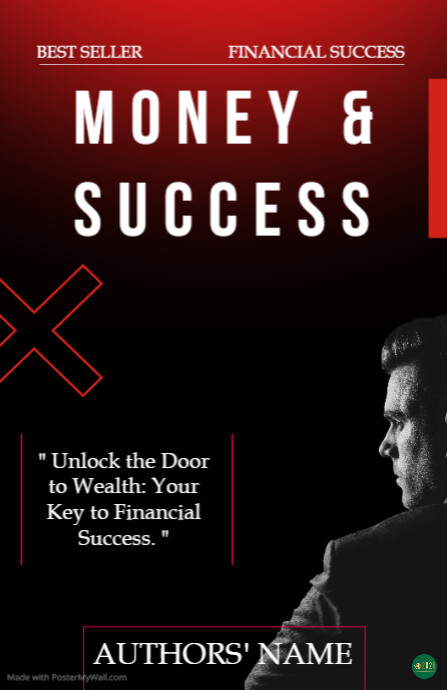 Black Professional Magazine Cover Book Tabloi Template | PosterMyWall