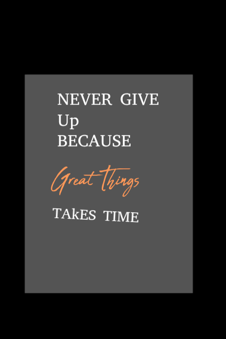 Black Professional Meaning Full Quotes Poster Poster Template ...