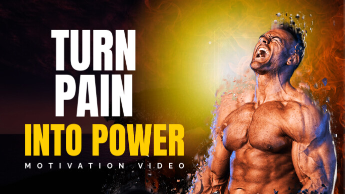 Black Professional Motivation Youtube Thumbnail Template | PosterMyWall