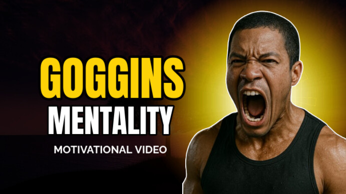 Black Professional Motivation Youtube Thumbnail Template | PosterMyWall