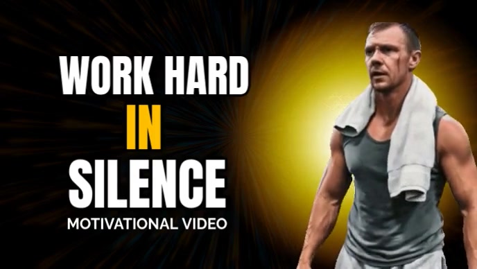 Black Professional Motivation Youtube Thumbnail Template | PosterMyWall