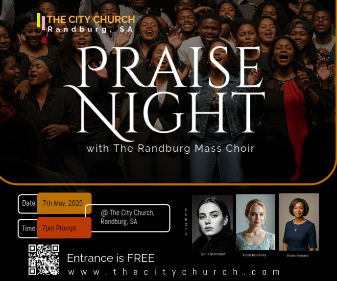 Copy of Black Professional Music Concert Large Rectangle | PosterMyWall