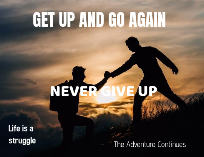 Black Professional National Get Up Day Flyer (us Letter) Template ...