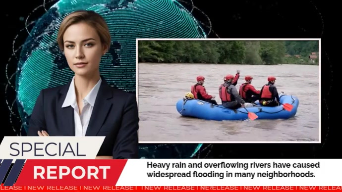 Black Professional Natural Disaster Youtube Thumbnail Template ...