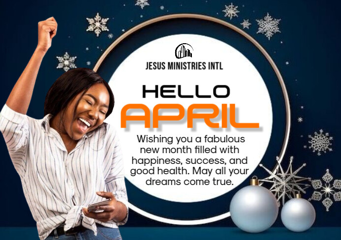 Black Professional New Month A4 Template | PosterMyWall
