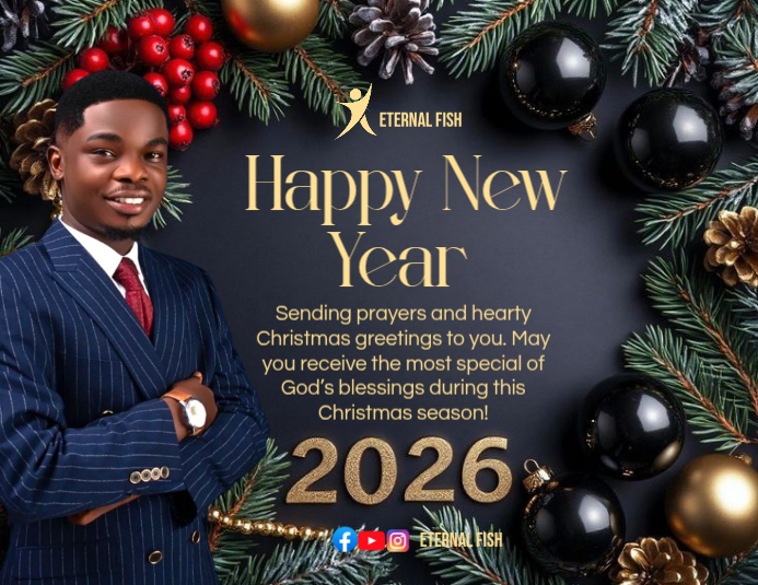Black Professional New Year Flyer (us Letter) Template | PosterMyWall