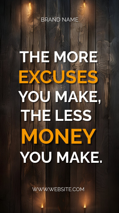 Black Professional Quote Digital Display (9: Template | PosterMyWall