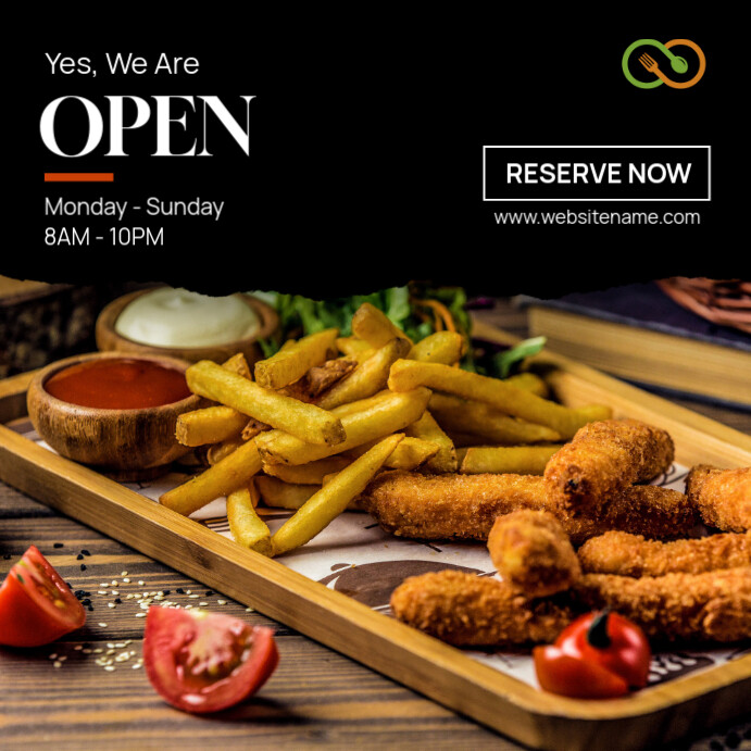 Plantilla de Black Professional Restaurant Menu Ads Instagram Post ...