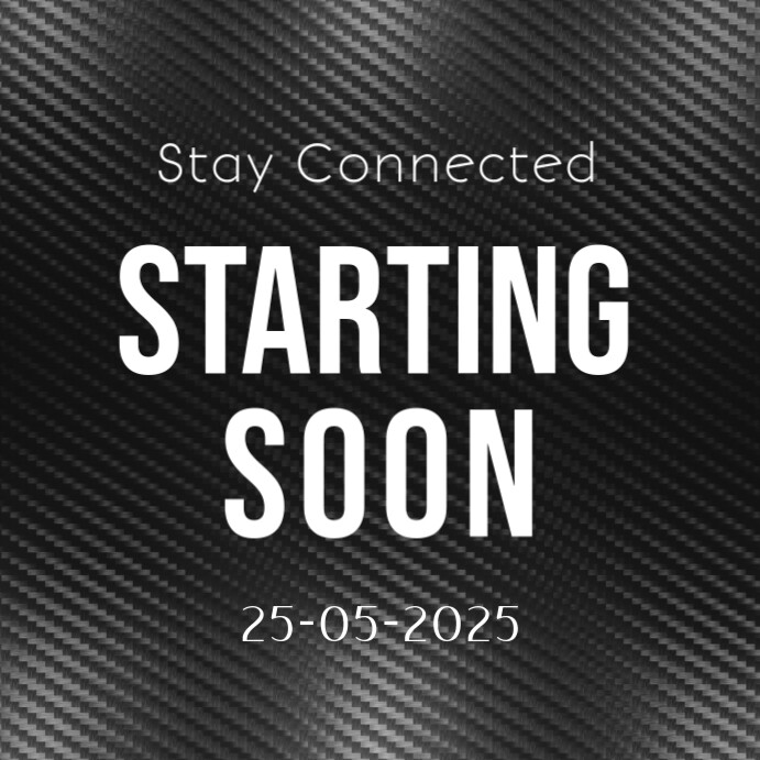 Black Professional Starting Soon Notice Instagram Post Template ...