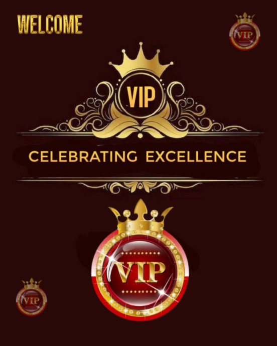 Black Professional Welcome Vip Celebrating Excellence Backdrop Banner ...
