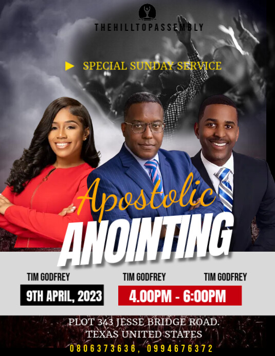 Black Church Flyer Template Free Church Flyer Templates