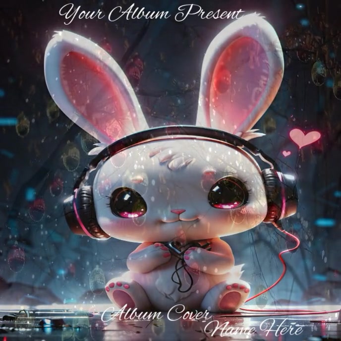 Copy of Black Rabbit Album Cover | PosterMyWall