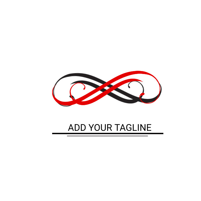 Black red logo Template | PosterMyWall