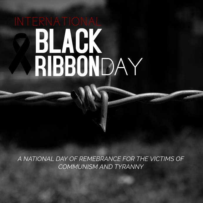 Copy of Black Ribbon Day | PosterMyWall