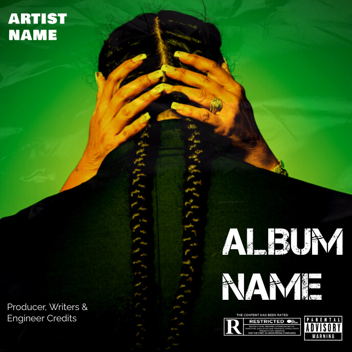 Plantilla de Black Rnb Album Cover | PosterMyWall
