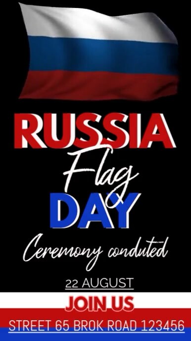 Plantilla de Black Russian Instagram Story | PosterMyWall