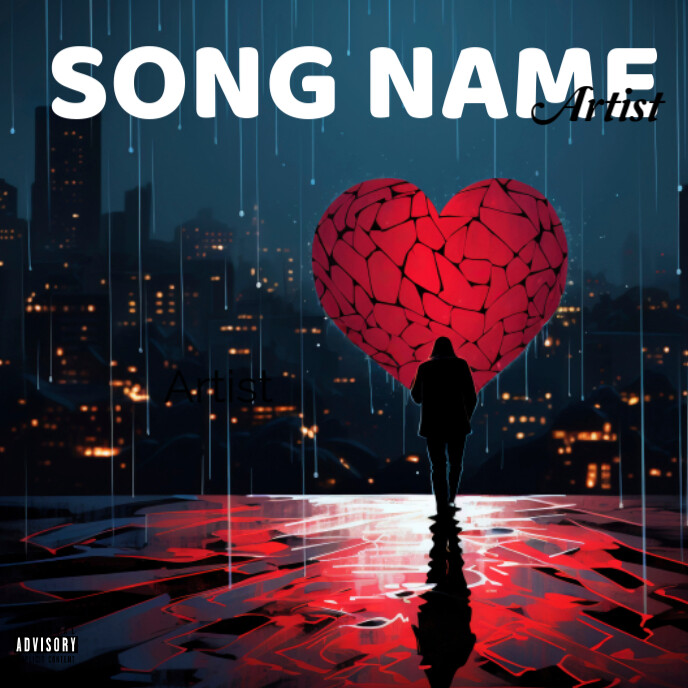 Black Sad Album Album Cover Templat | PosterMyWall