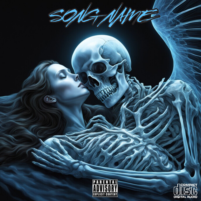 Black Sad Music Album Cover Album Cover Template | PosterMyWall