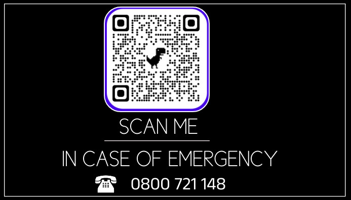 Black Scarn Card Business Card Template | PosterMyWall