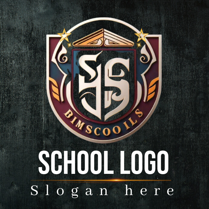 Plantilla de Black School Logo Logo | PosterMyWall