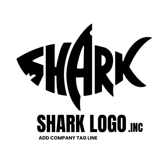 Black Shark Logo Template | PosterMyWall