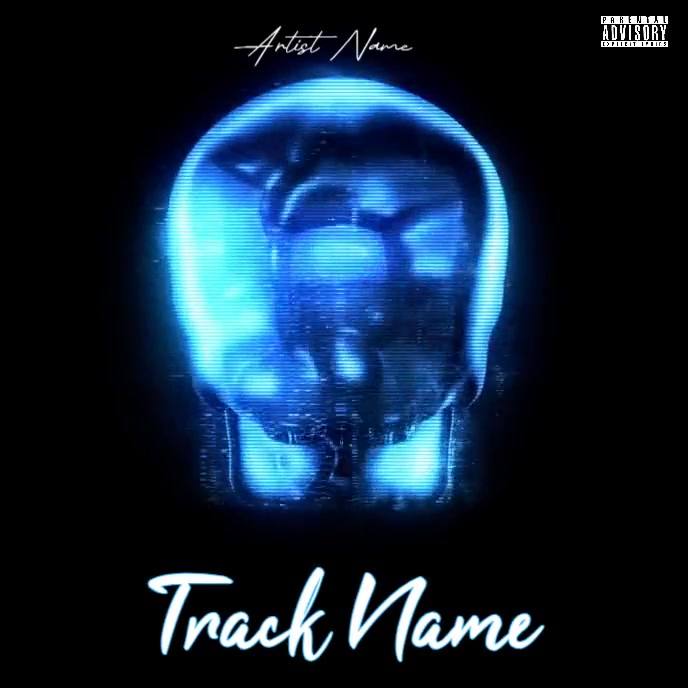 Black Skull Mixtape Album Cover Album Cover Template | PosterMyWall