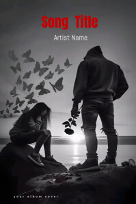 Song title card design template | PosterMyWall