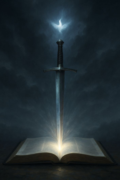 Plantilla de Black Sword and Book Poster | PosterMyWall