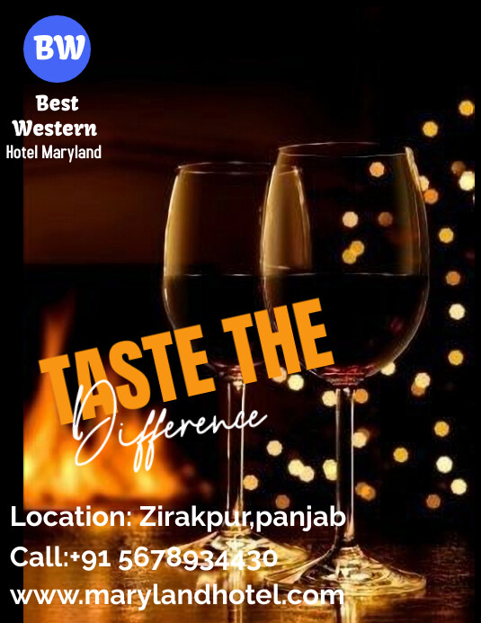 Black Teste The Difference Flyer (us Letter) Template | PosterMyWall