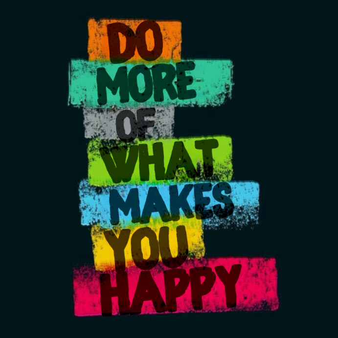 Black Tipografi Motivation Pos Instagram Template | PosterMyWall