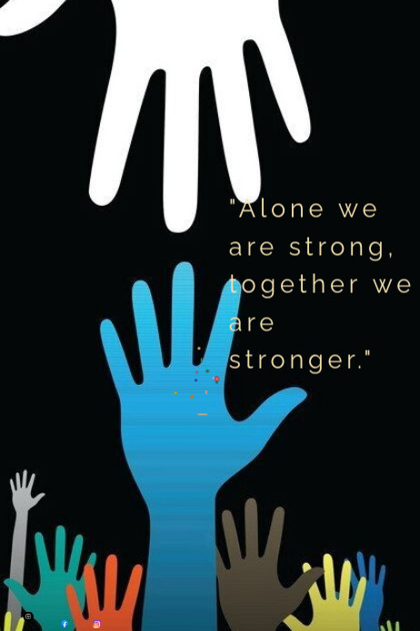 Copy of Black Togetherness Template Poster | PosterMyWall