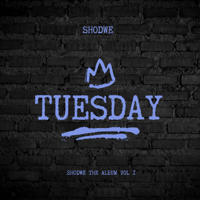 Black Tuesday Album Cover Album Cover Template | PosterMyWall