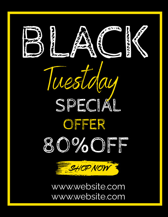 Plantilla de black Tuesday Instagram story template design | PosterMyWall