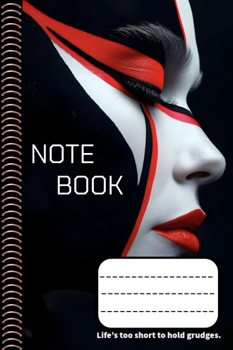 Copy of Black Typographic Hardcover Notebook Journal Kindle Paperback ...