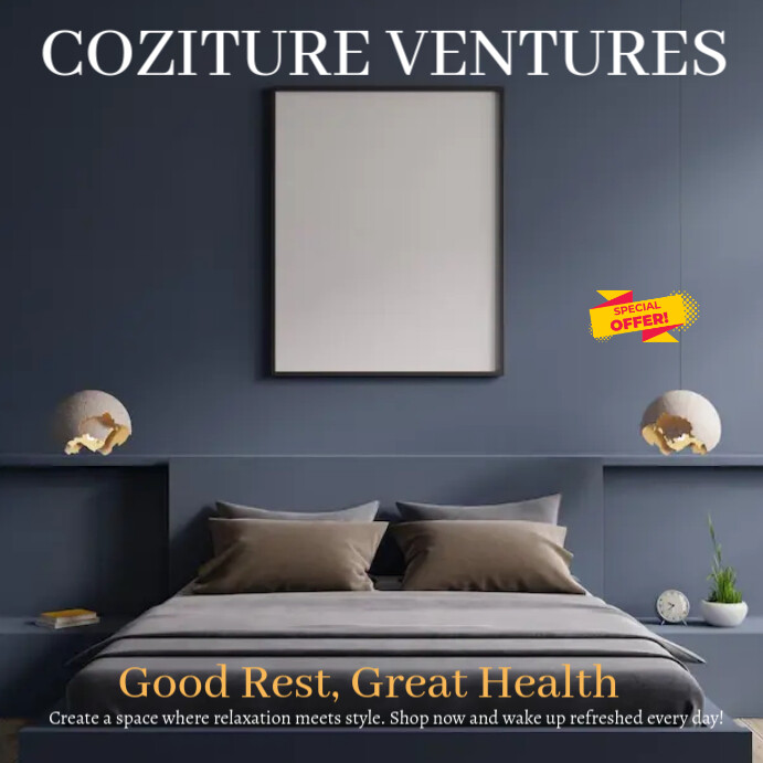 Black Typographic Instragram Instagram Post Template | PosterMyWall