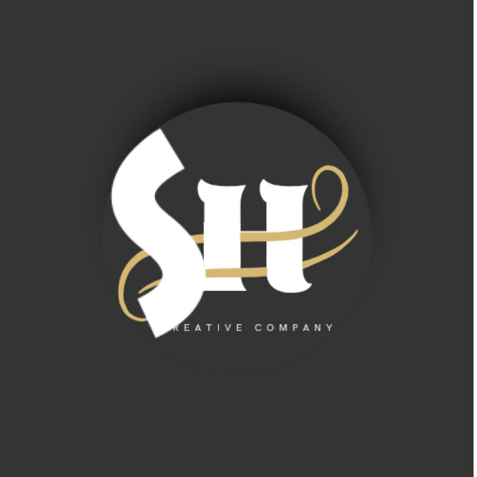Copy of Black Typographic Log Logo | PosterMyWall