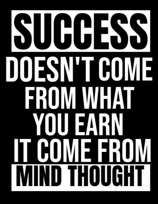 Modèle Motivational Quote Prospectus | PosterMyWall