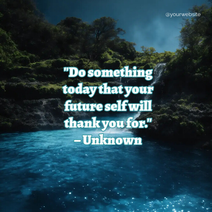 Plantilla de Black Typographic Motivational Quotes, Inspirational ...