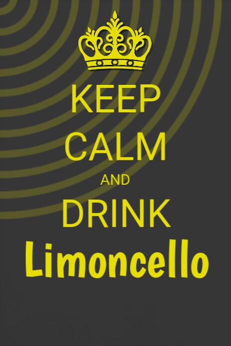 Copy of Black Typographic National Limoncello Day Poster | PosterMyWall