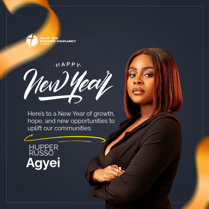 Plantilla de Black Typographic New Year Flyer Instagram Post | PosterMyWall