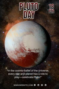 Pluto Day Template | PosterMyWall