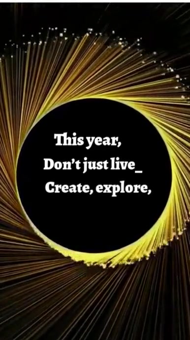 Black Typographic Video Instagram Story Template | PosterMyWall