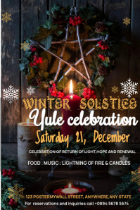 Yule Template | PosterMyWall