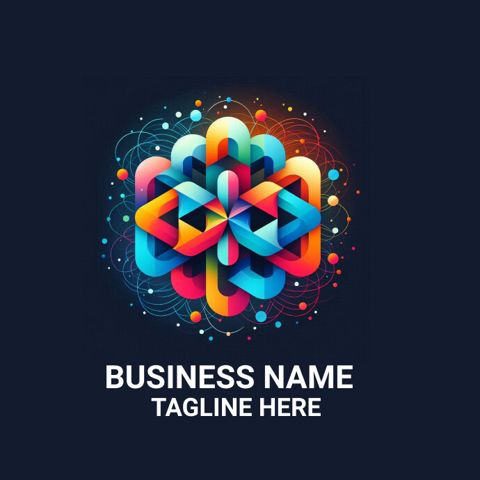 Black Unity Logo Design Logo Templat | PosterMyWall