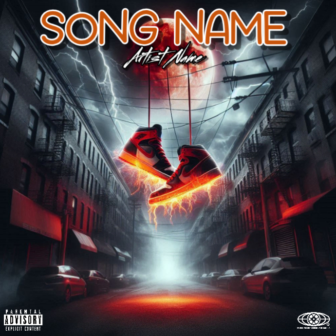 Black Vintage Album Cover Album Cover Template | PosterMyWall